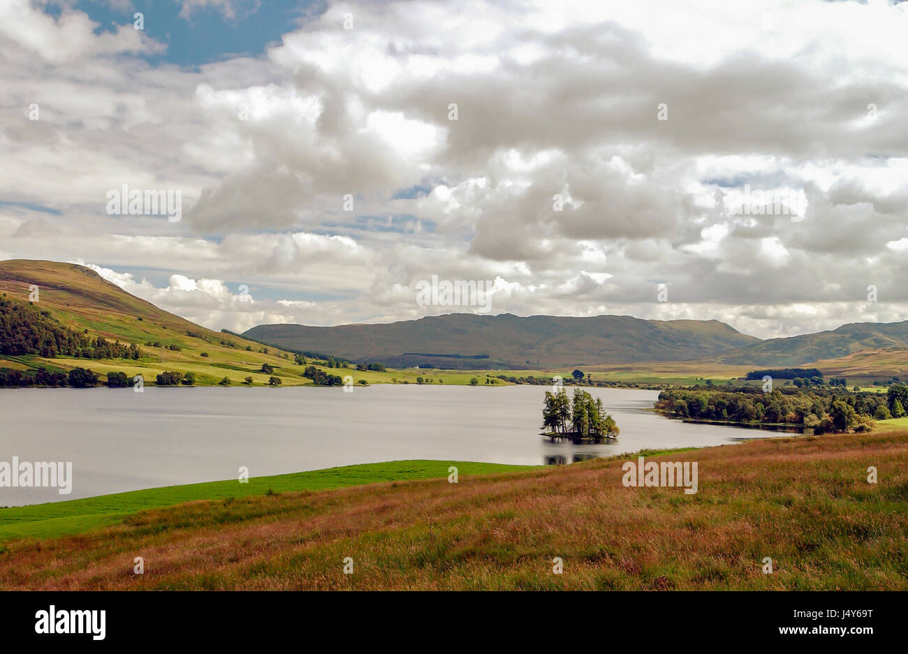 Loch Freuchie Perthshire Scotland. Scotland Stock Photo - Alamy