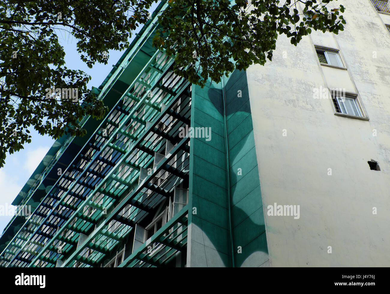 HO CHI MINH CITY, VIET NAM, Amazing exterior of highrise building in ...