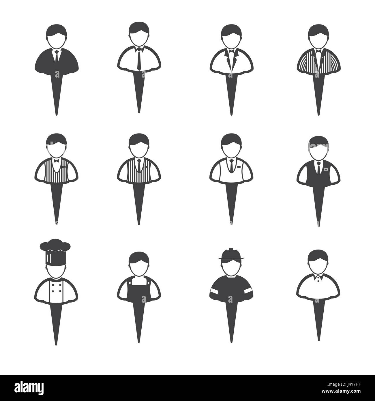 Peg woman Stock Vector Images - Alamy