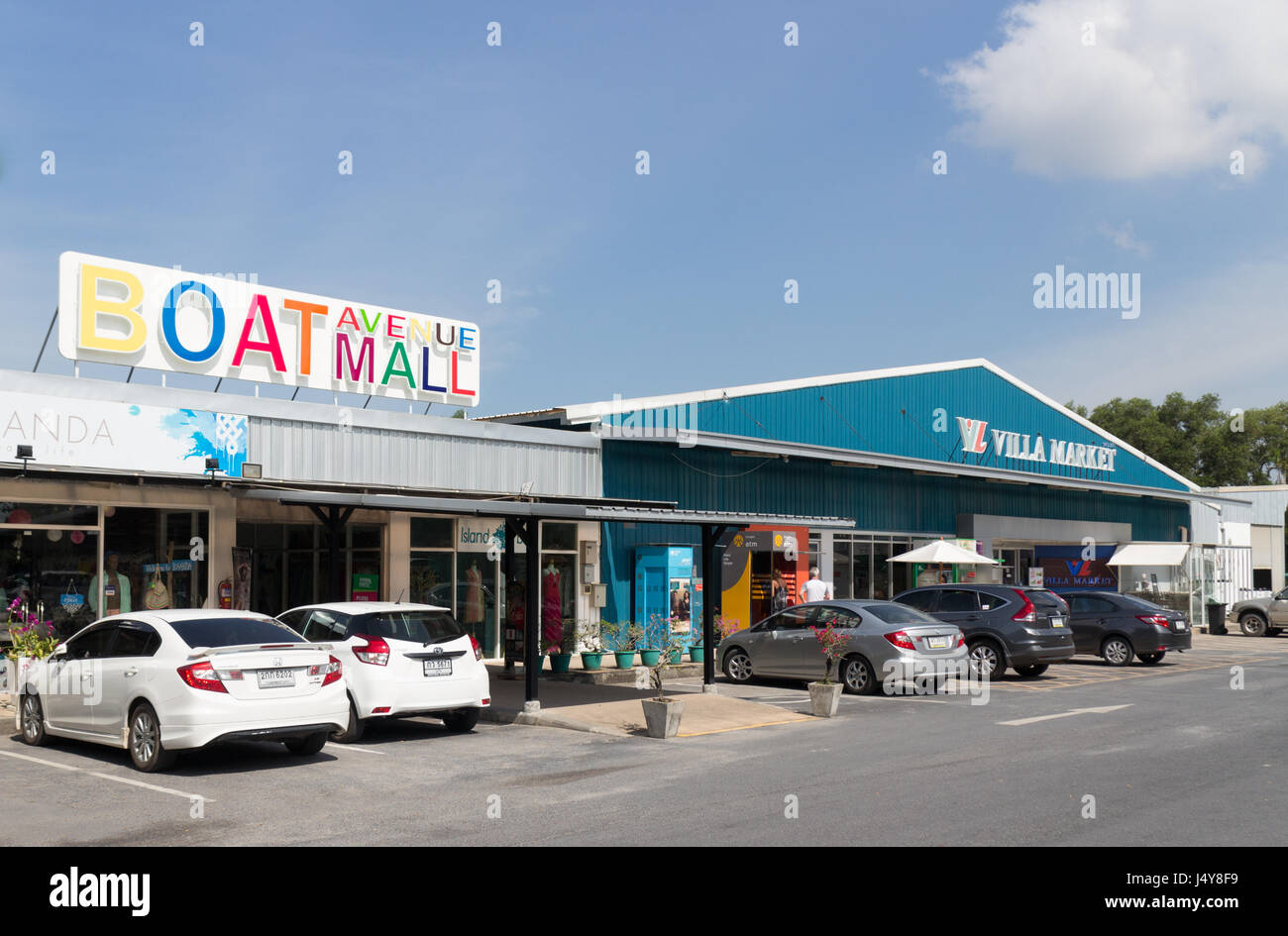 Villa supermarket in Cherngtalay, Phuket, Thailand Stock Photo - Alamy