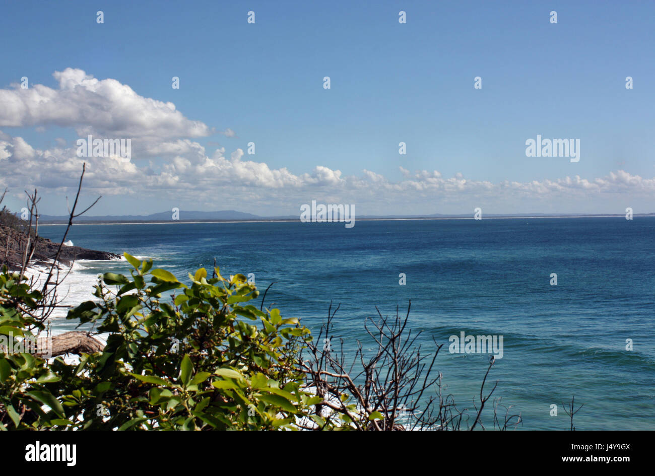 Noosa Heads stunning tropical coastline landscape of Noosa National ...