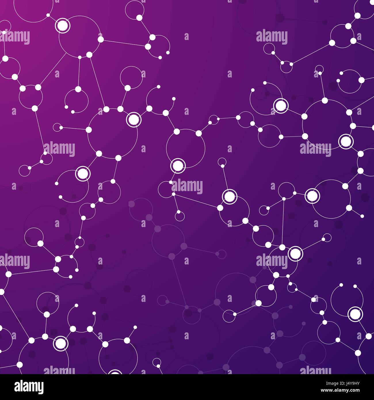 Geometric pattern with connected lines and dots Stock Vector Image ...