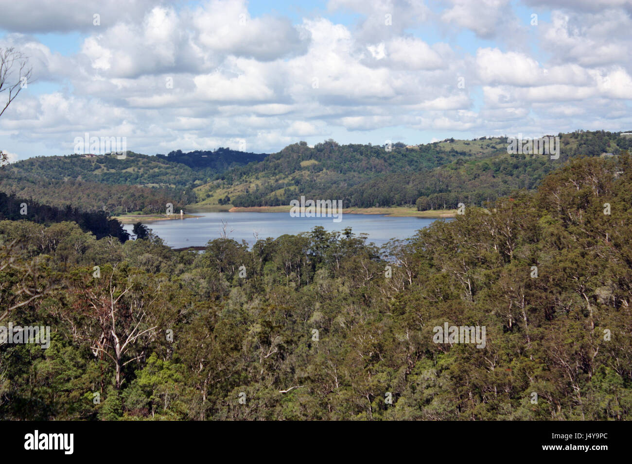 Amazing view of Lake Baroon in Kondalilla National Park, Sunshine Coast ...