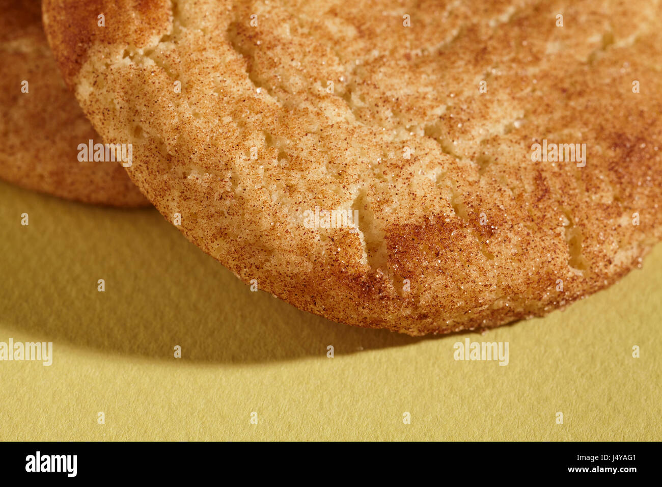 two snickerdoodles, a local cookie style typical of Pennsylvania Dutch ...