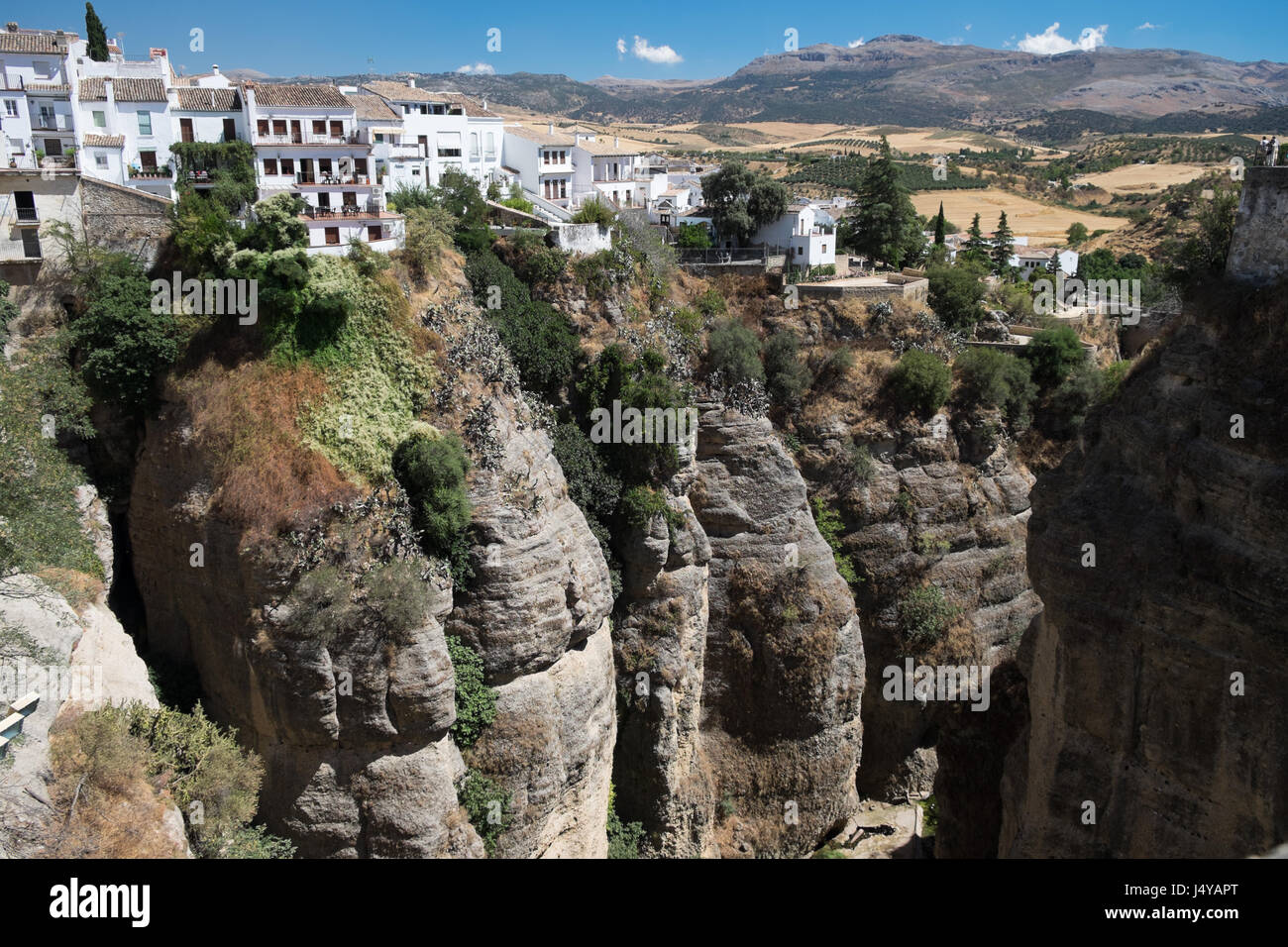 Ronda gorge Spain Stock Photo - Alamy