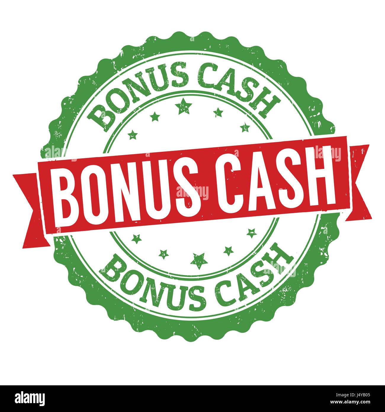 Bonus cash sign or stamp on white background, vector illustration Stock Vector Image & Art - Alamy
