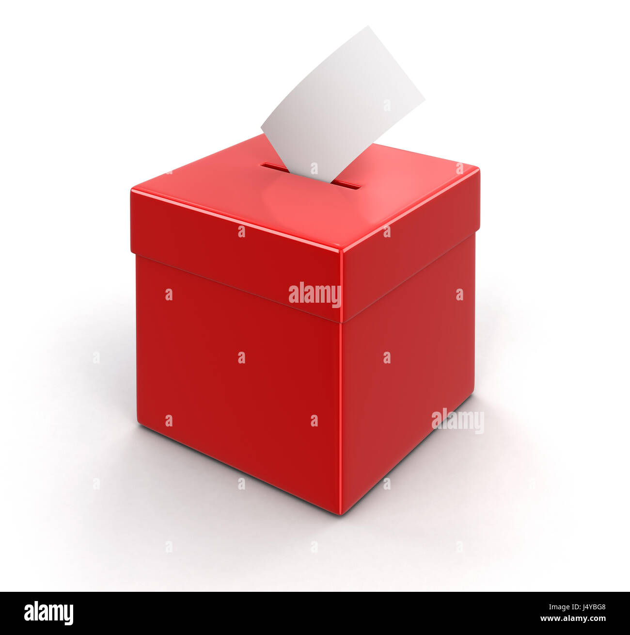 Ballot Box. Image with clipping path Stock Photo - Alamy