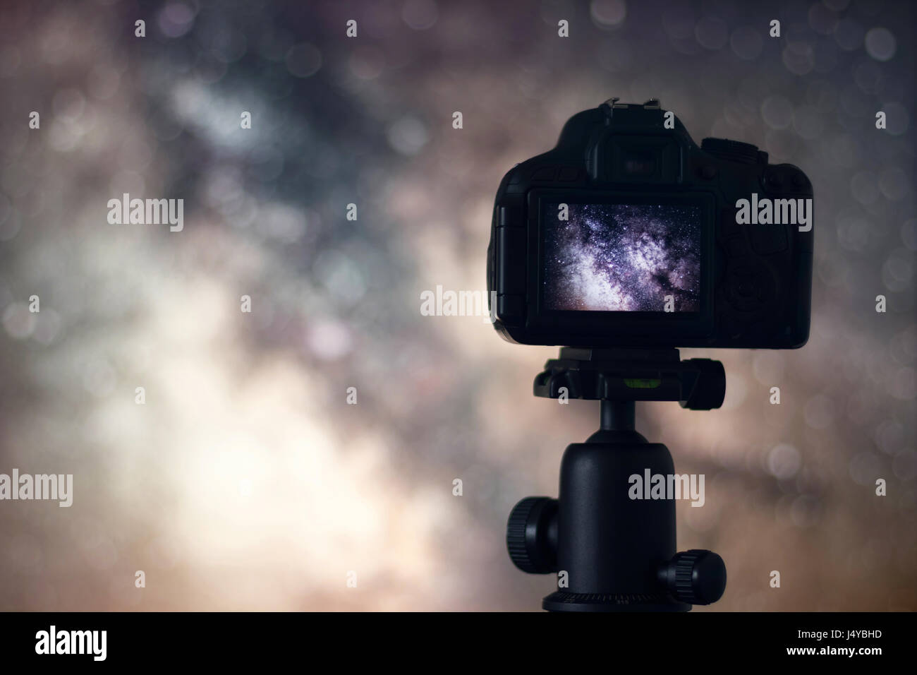 Long exposure photography. Astronomy Astrophotography. Space Stock ...