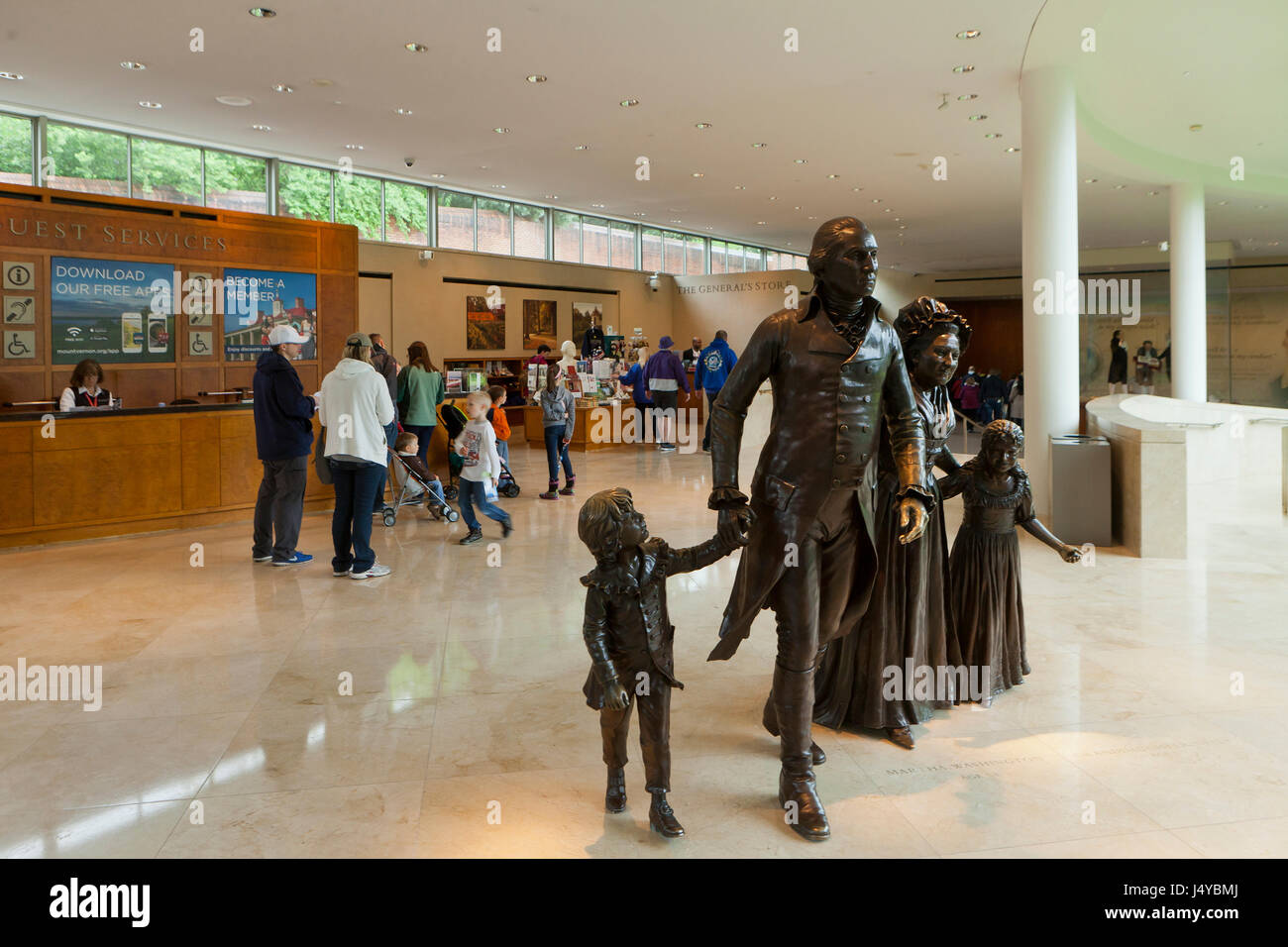 George washington family hi-res stock photography and images - Alamy