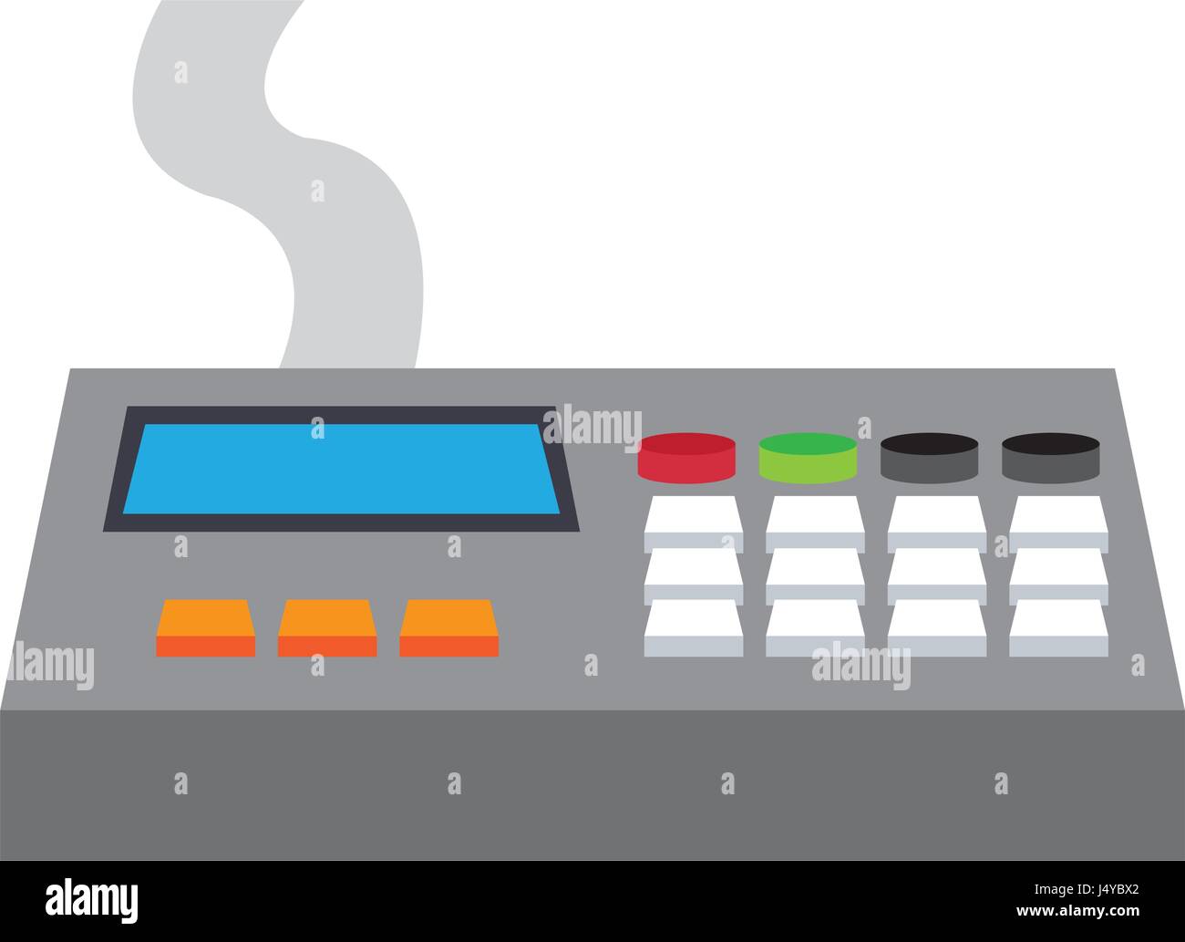 Control panel buttons display Stock Vector Images - Alamy