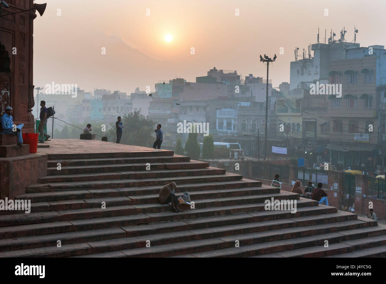 Mosque stairs hi-res stock photography and images - Alamy