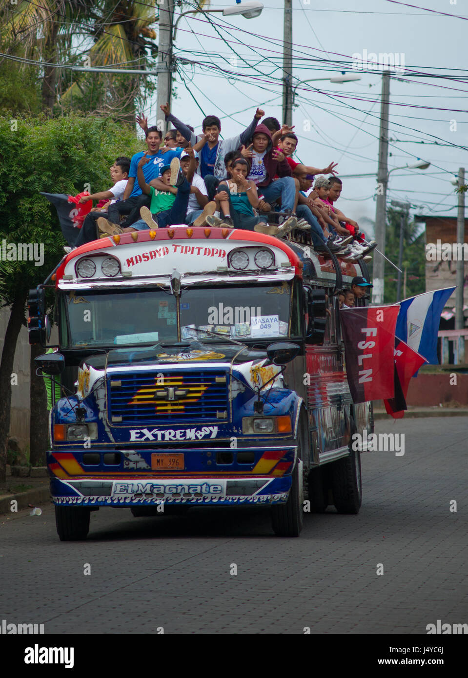 July 19 celebration Nicaragua revolution of 1979 Stock Photo - Alamy