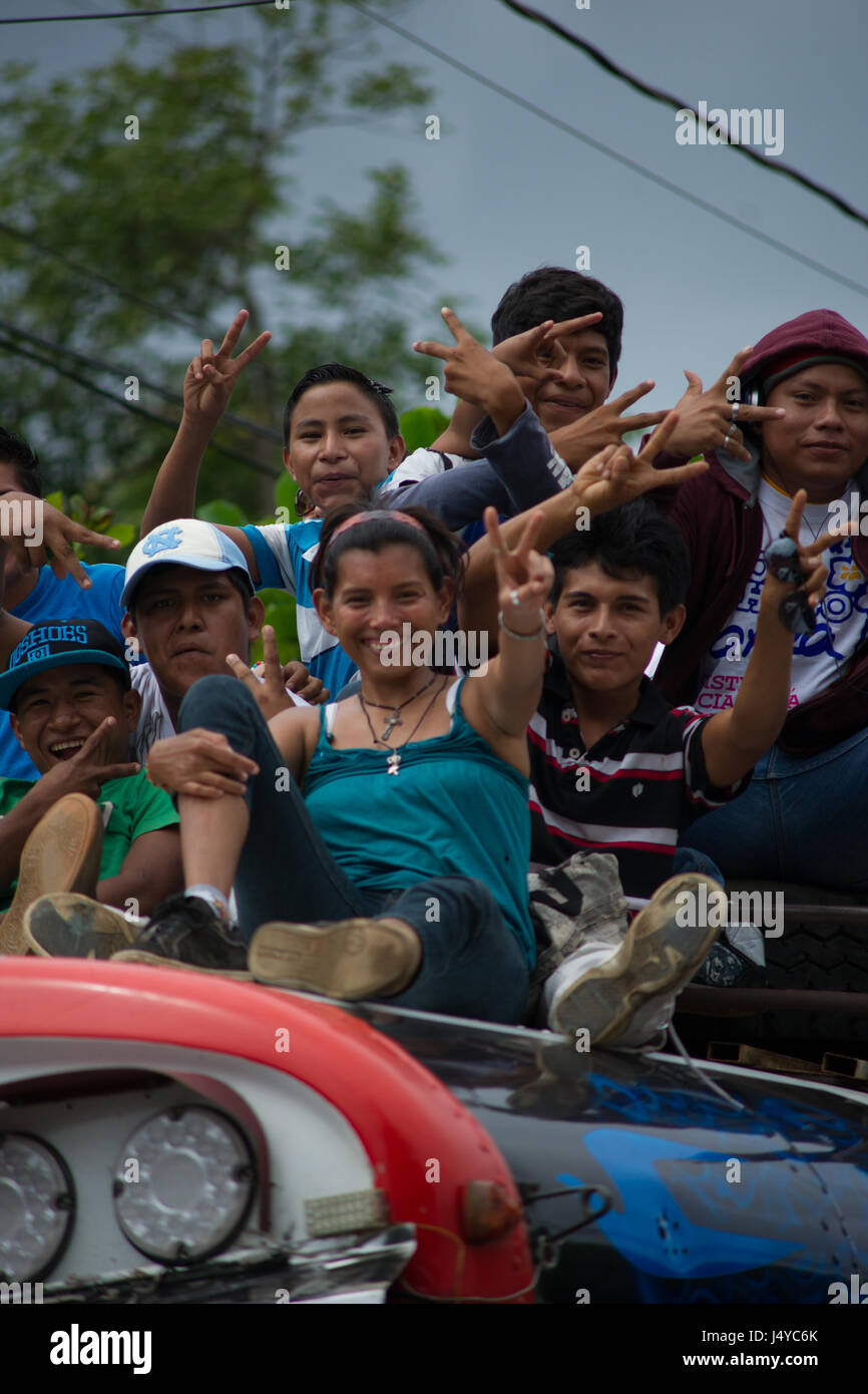 July 19 celebration Nicaragua revolution of 1979 Stock Photo - Alamy