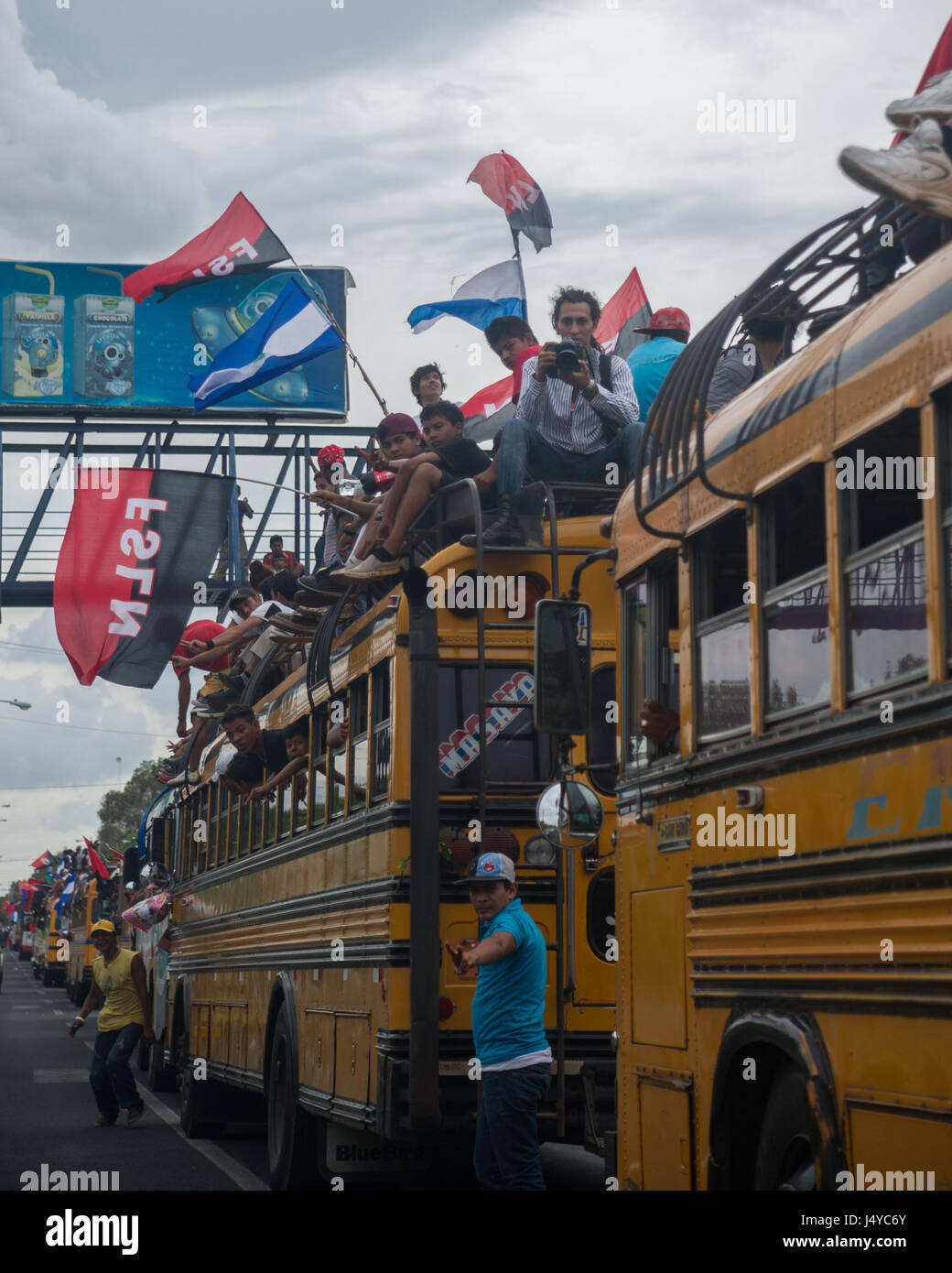 July 19 celebration Nicaragua revolution of 1979 Stock Photo - Alamy