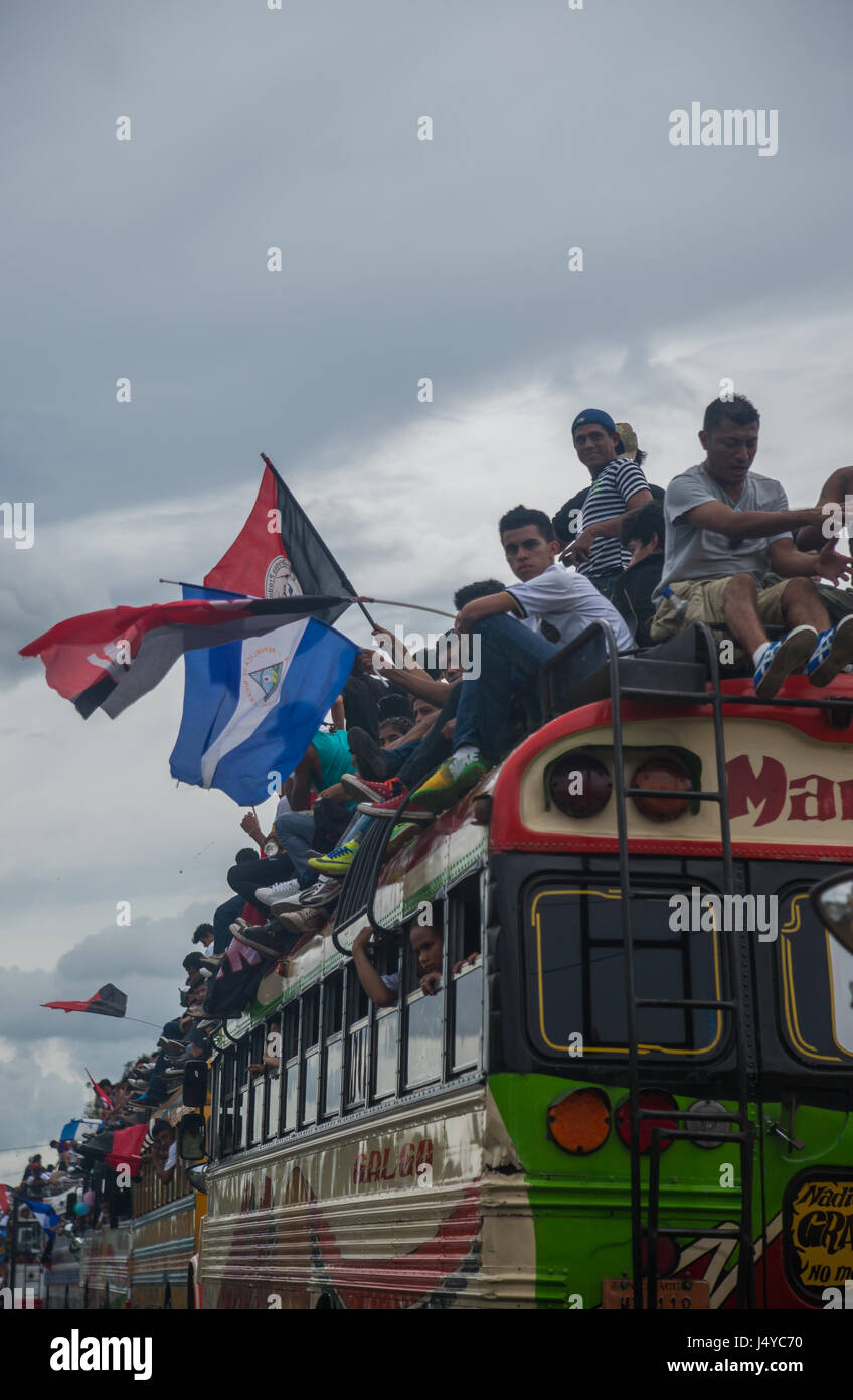 July 19 celebration Nicaragua revolution of 1979 Stock Photo - Alamy