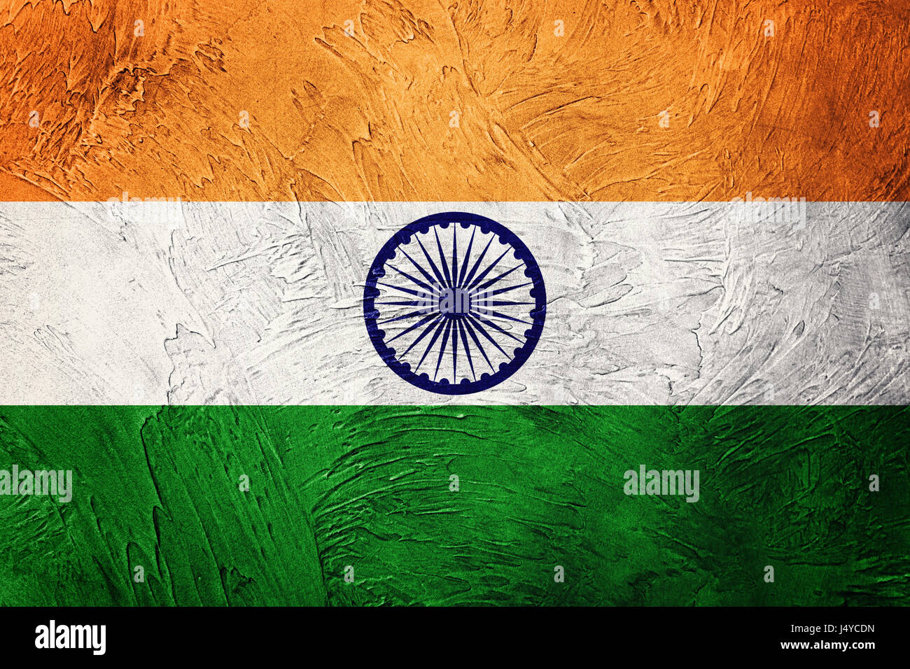 Grunge India flag. India flag with grunge texture Stock Photo - Alamy