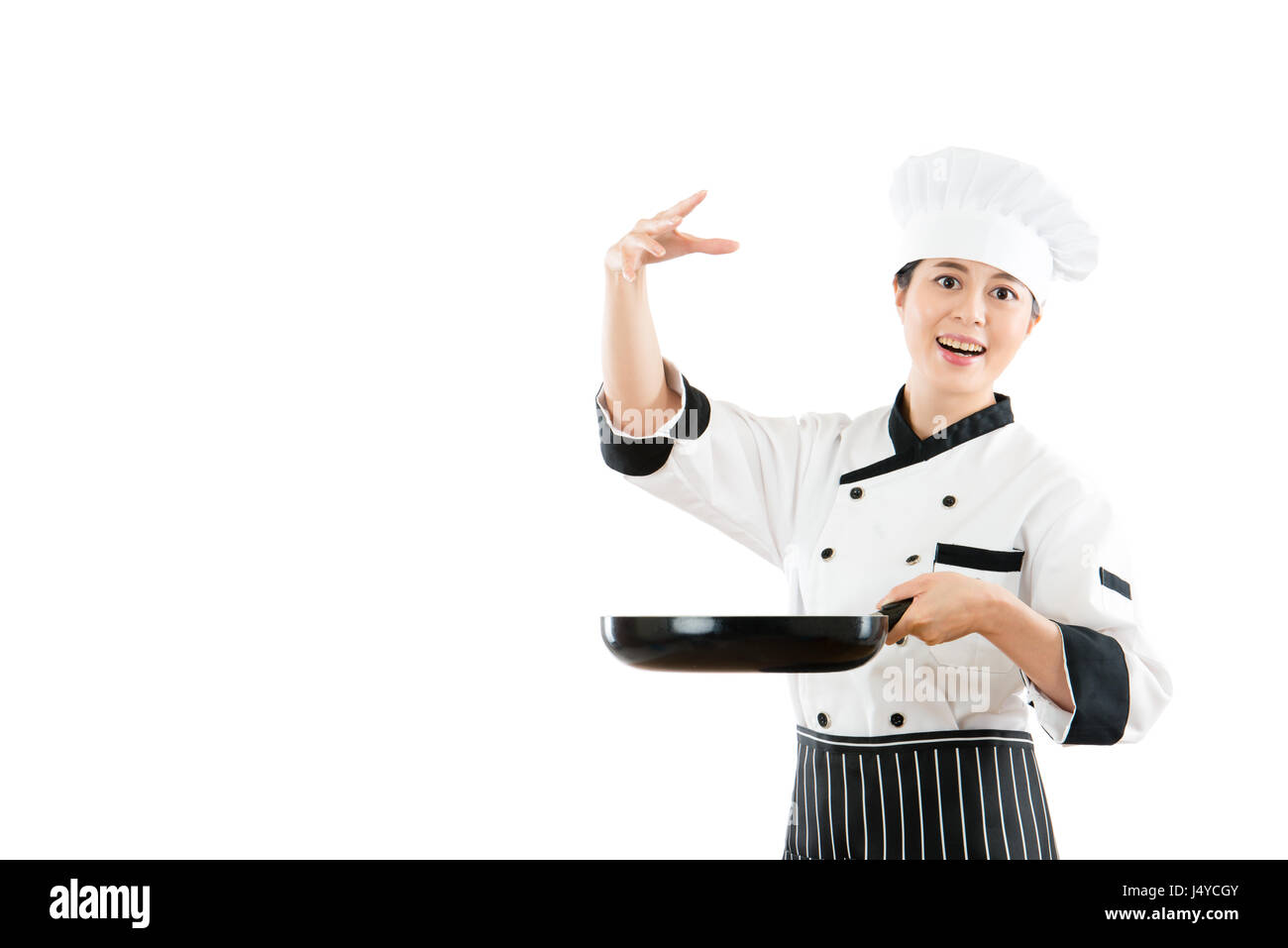 Chef in chinese kitchen Cut Out Stock Images & Pictures - Alamy