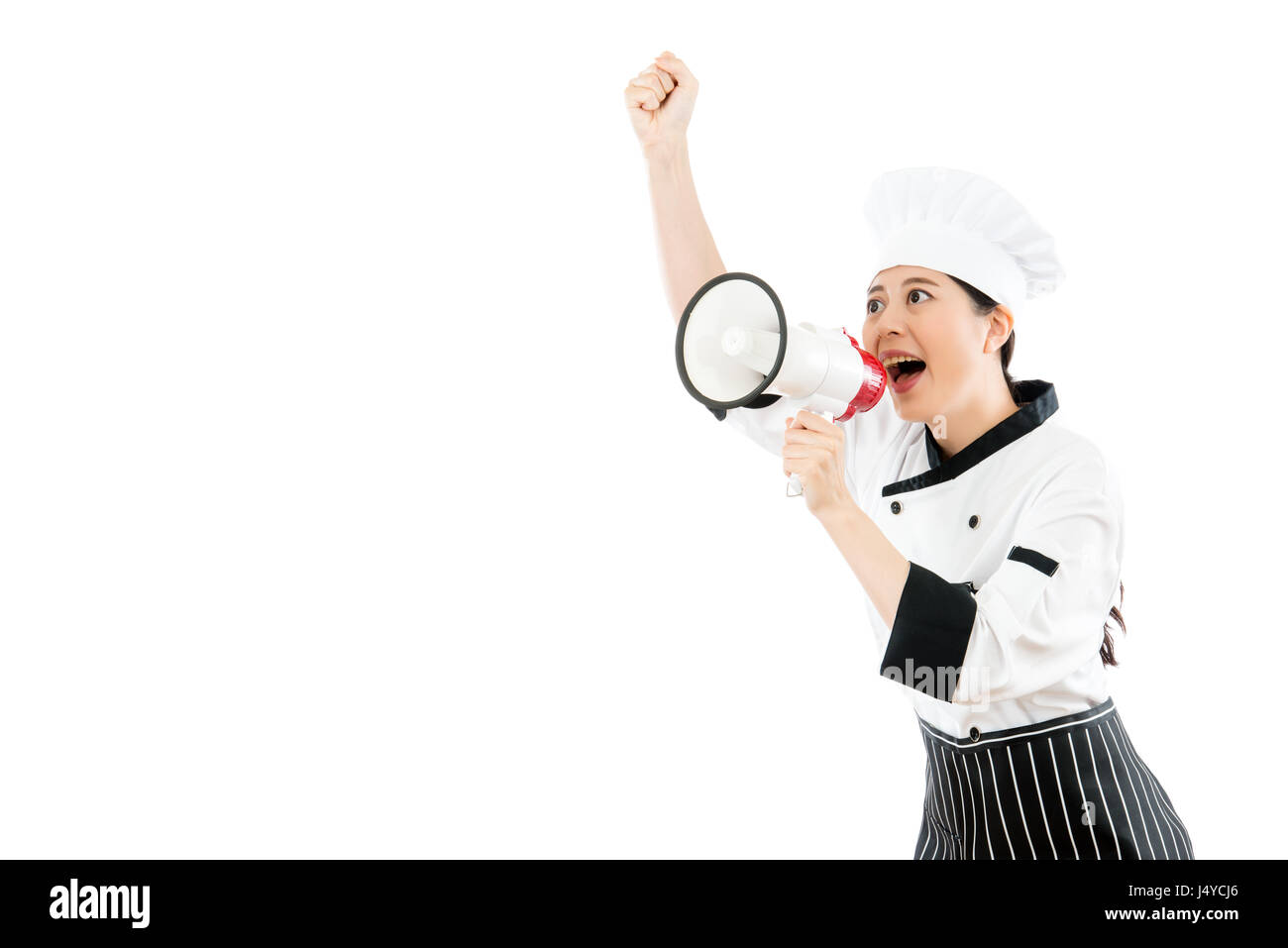 Megaphone cheer hi-res stock photography and images - Alamy