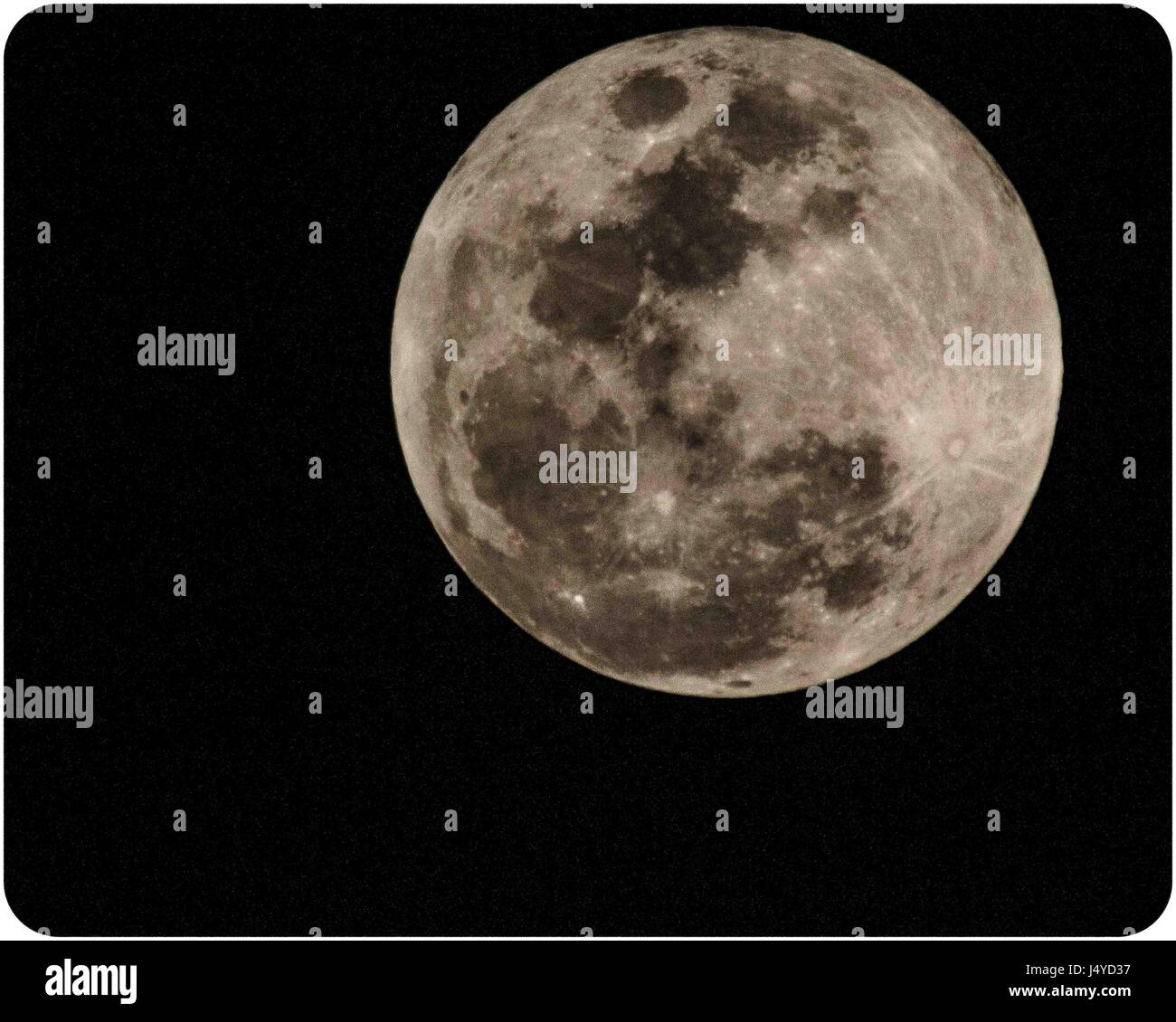 Full Super Moon Stock Photo - Alamy