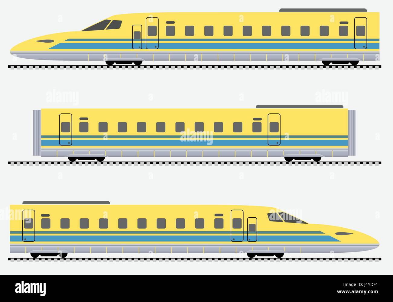 high speed train vector Stock Vector Image & Art - Alamy