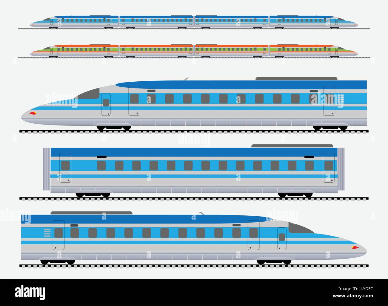 high speed train vector Stock Vector Image & Art - Alamy