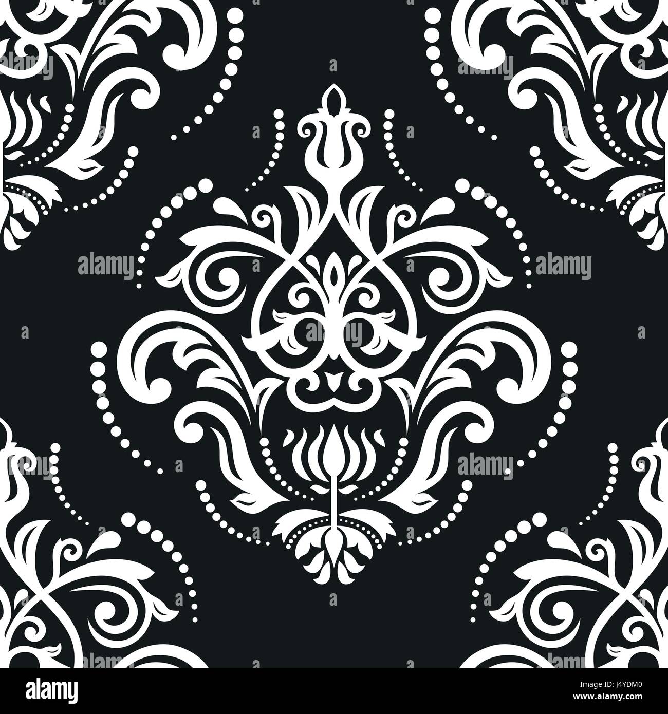 Orient Seamless Vector Background Stock Vector Image & Art - Alamy