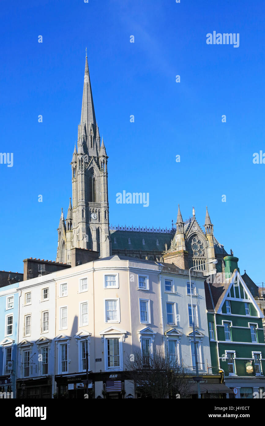 Saint Colman cathedral church, Cobh, County Cork, Ireland, Irish ...