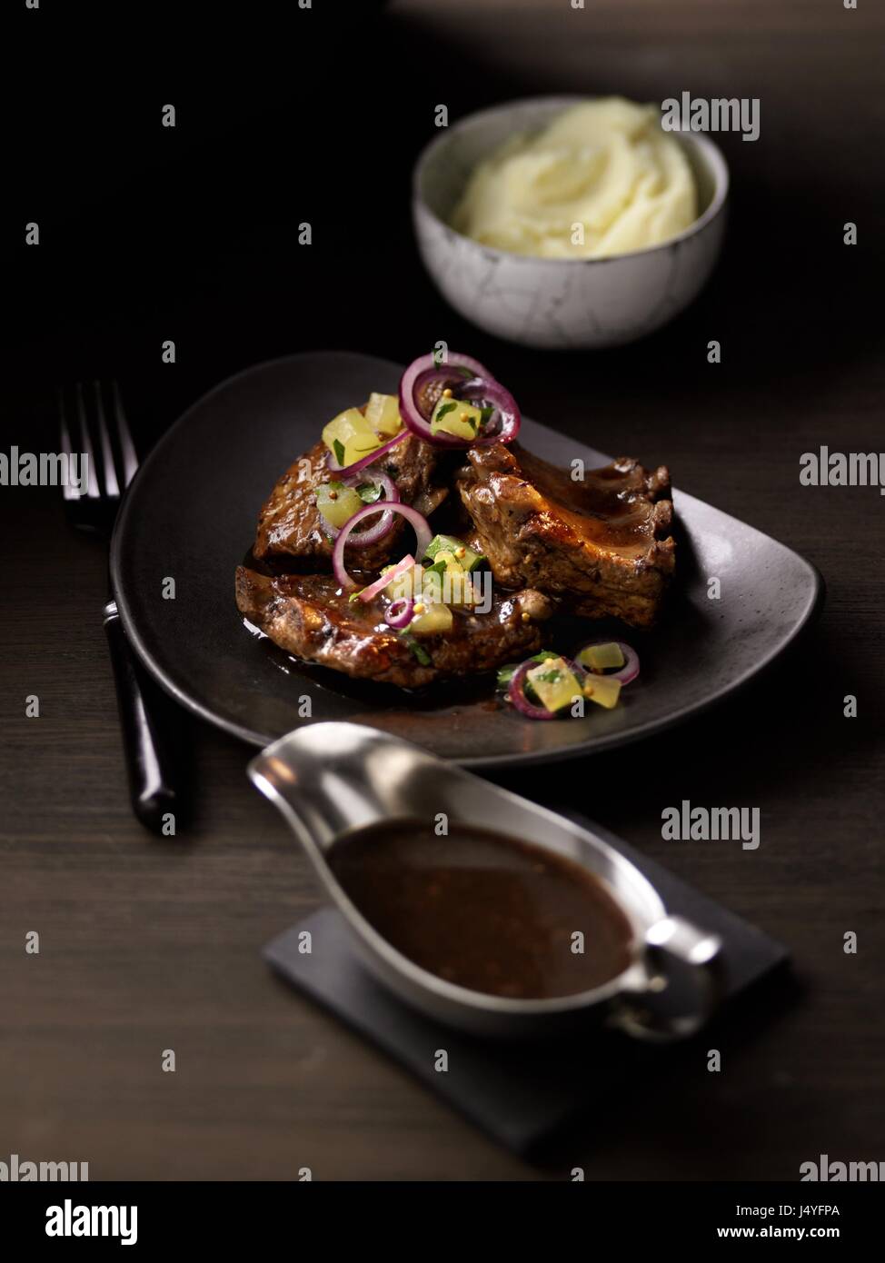 Curry pork ribs hi-res stock photography and images - Alamy