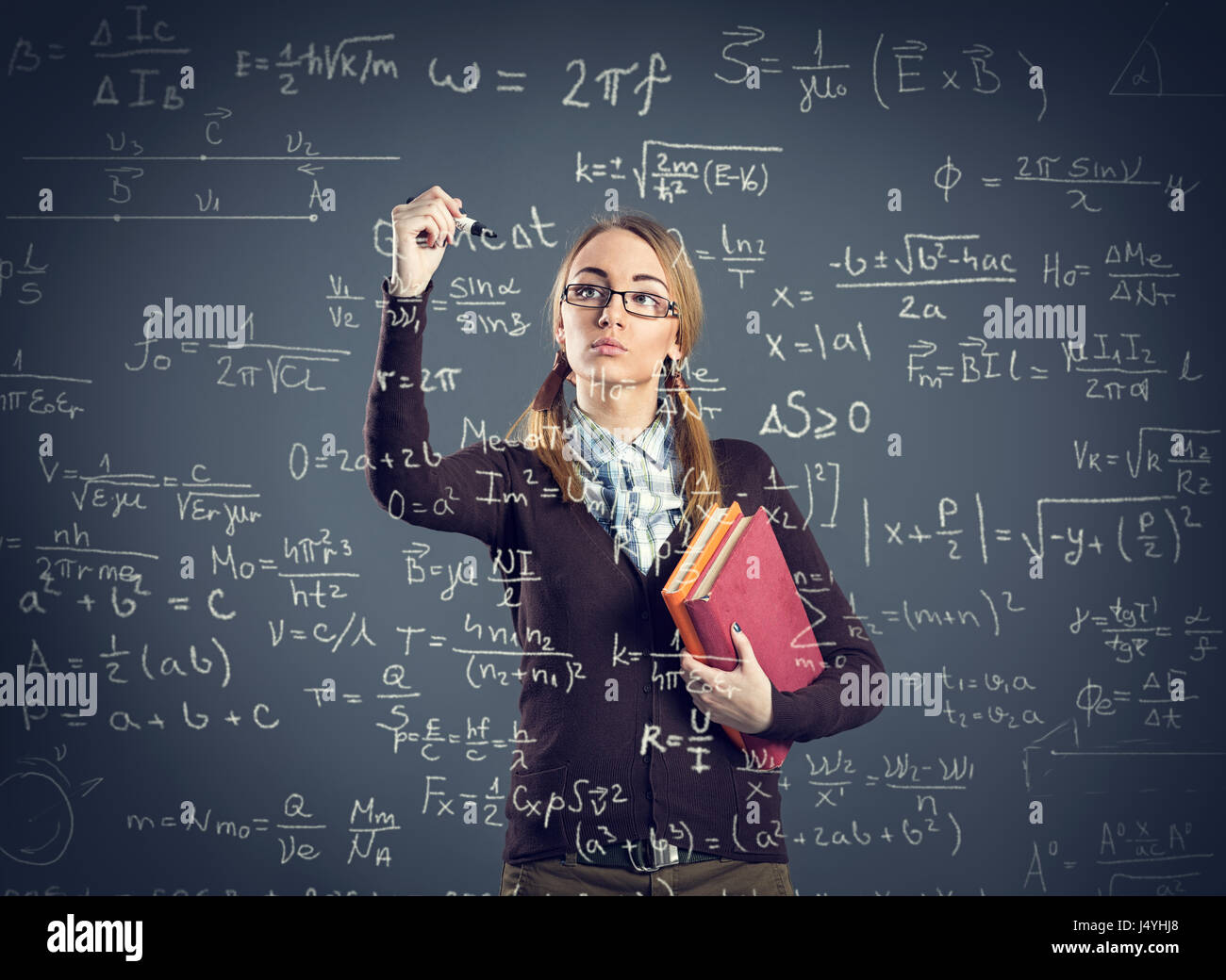 Mathematics writing formulas hi-res stock photography and images - Alamy