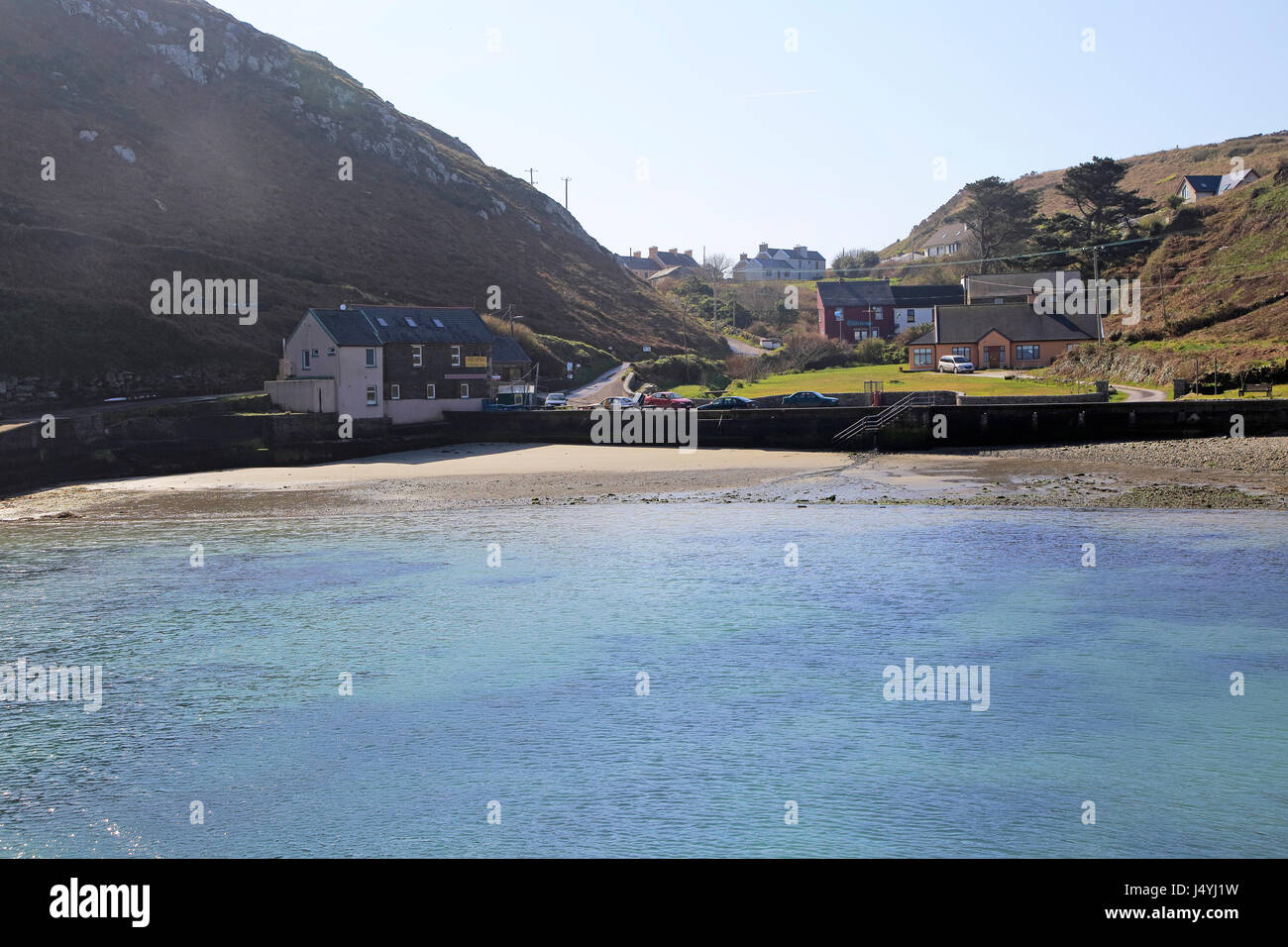 North harbour, Cape Clear Island, County Cork, Ireland, Irish Republic ...