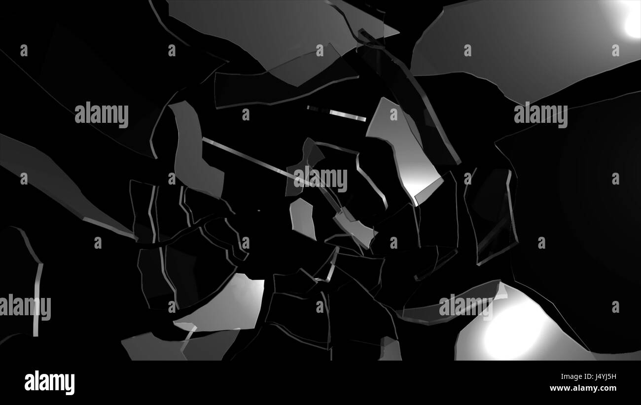 Ball breaking window Black and White Stock Photos & Images - Alamy