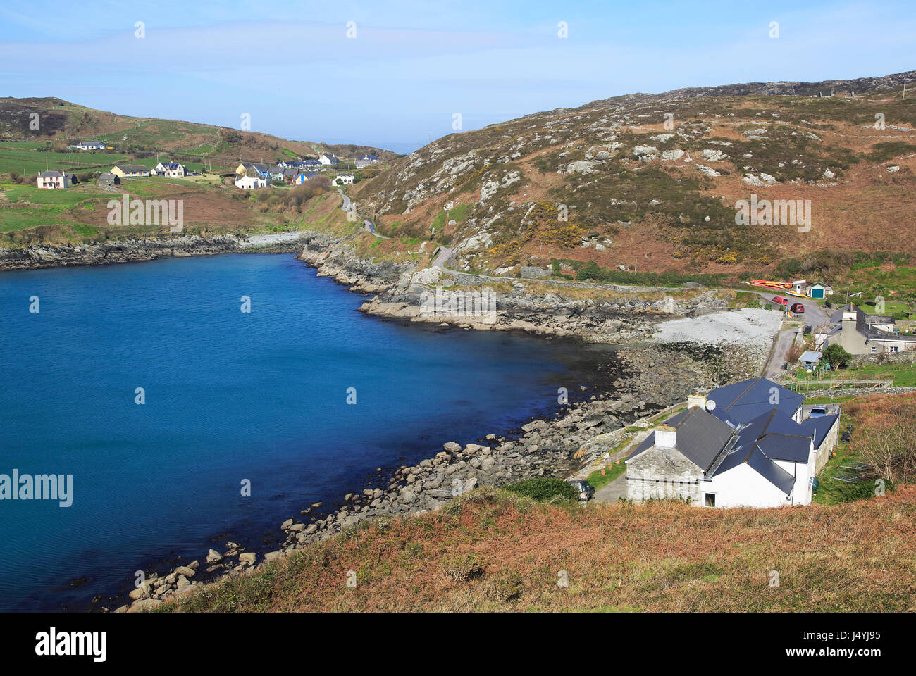 South Harbour bay, Cape Clear Island, County Cork, Ireland, Irish ...