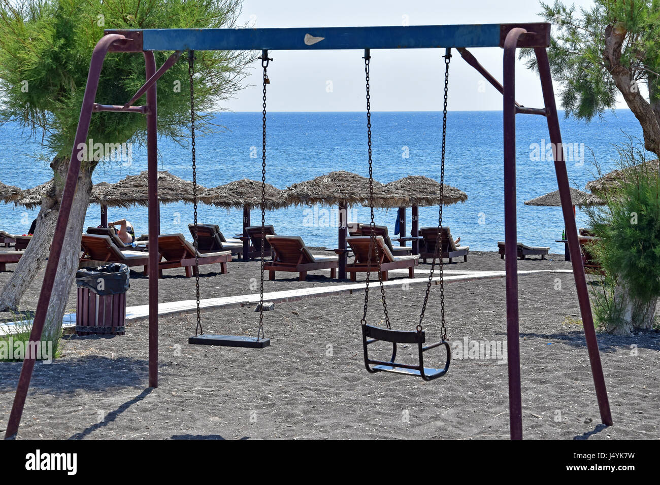 Childs swings hi-res stock photography and images - Alamy