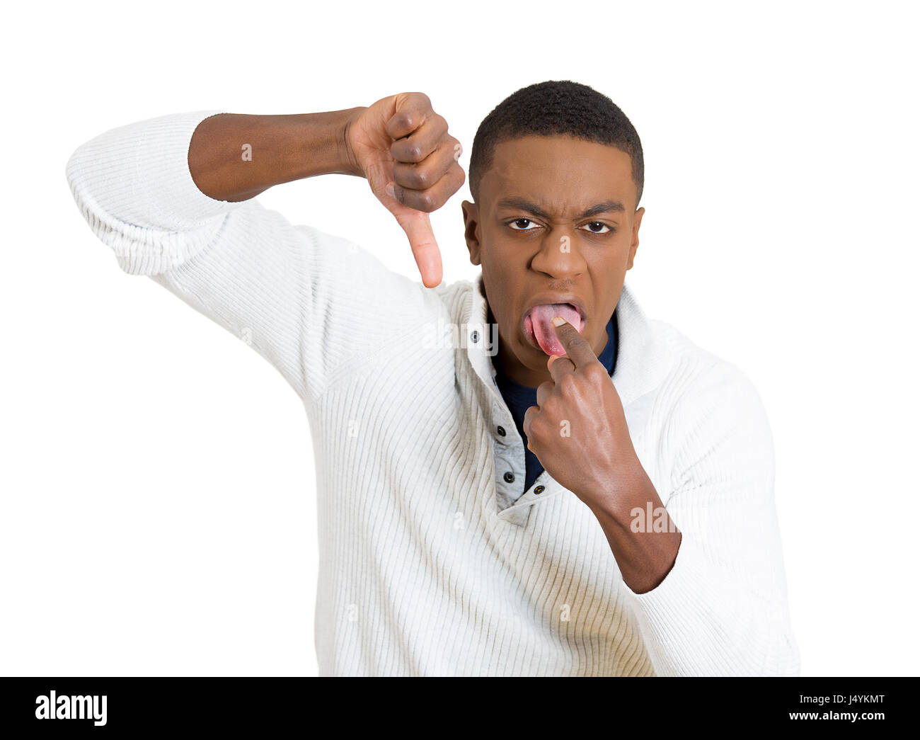 Closeup portrait of unhappy, angry, mad, pissed off man, annoyed ...