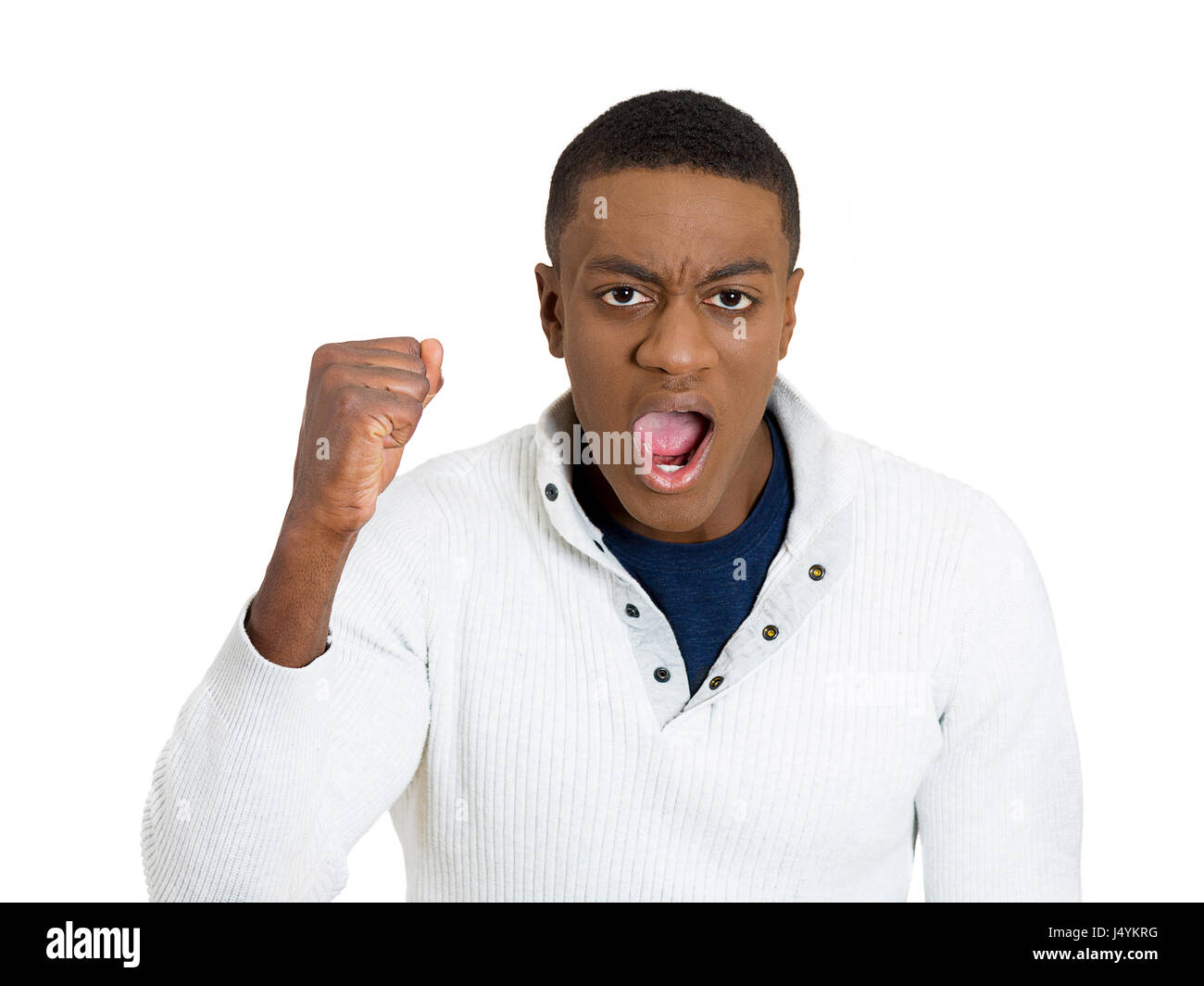 Closeup portrait bitter mad, displeased pissed off, angry grumpy man ...