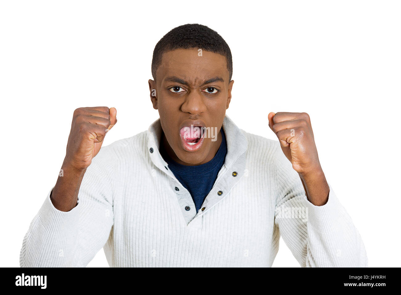 Closeup portrait bitter mad, displeased pissed off, angry grumpy man ...