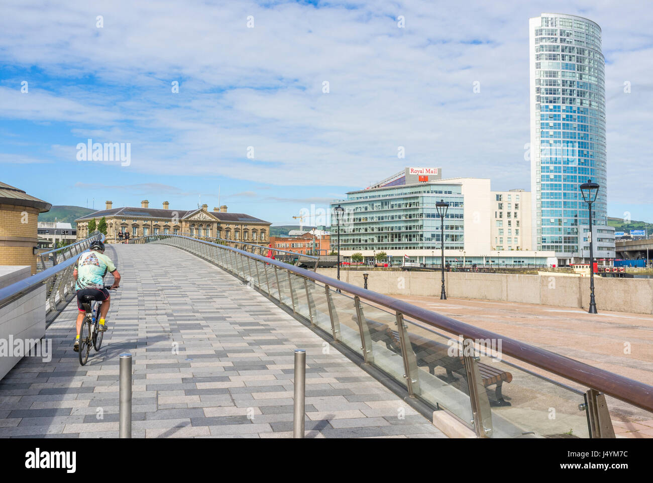 Lagan Footbridge High Resolution Stock Photography and Images - Alamy