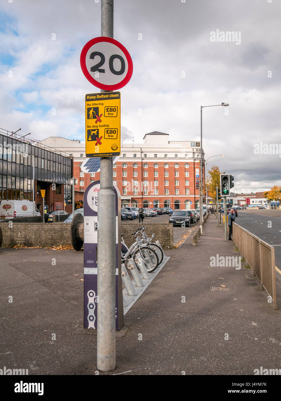 Speed limit sign northern ireland hi-res stock photography and images ...