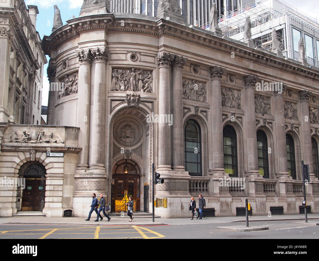 Bank of England, London, Threadneedle Street Stock Photo - Alamy