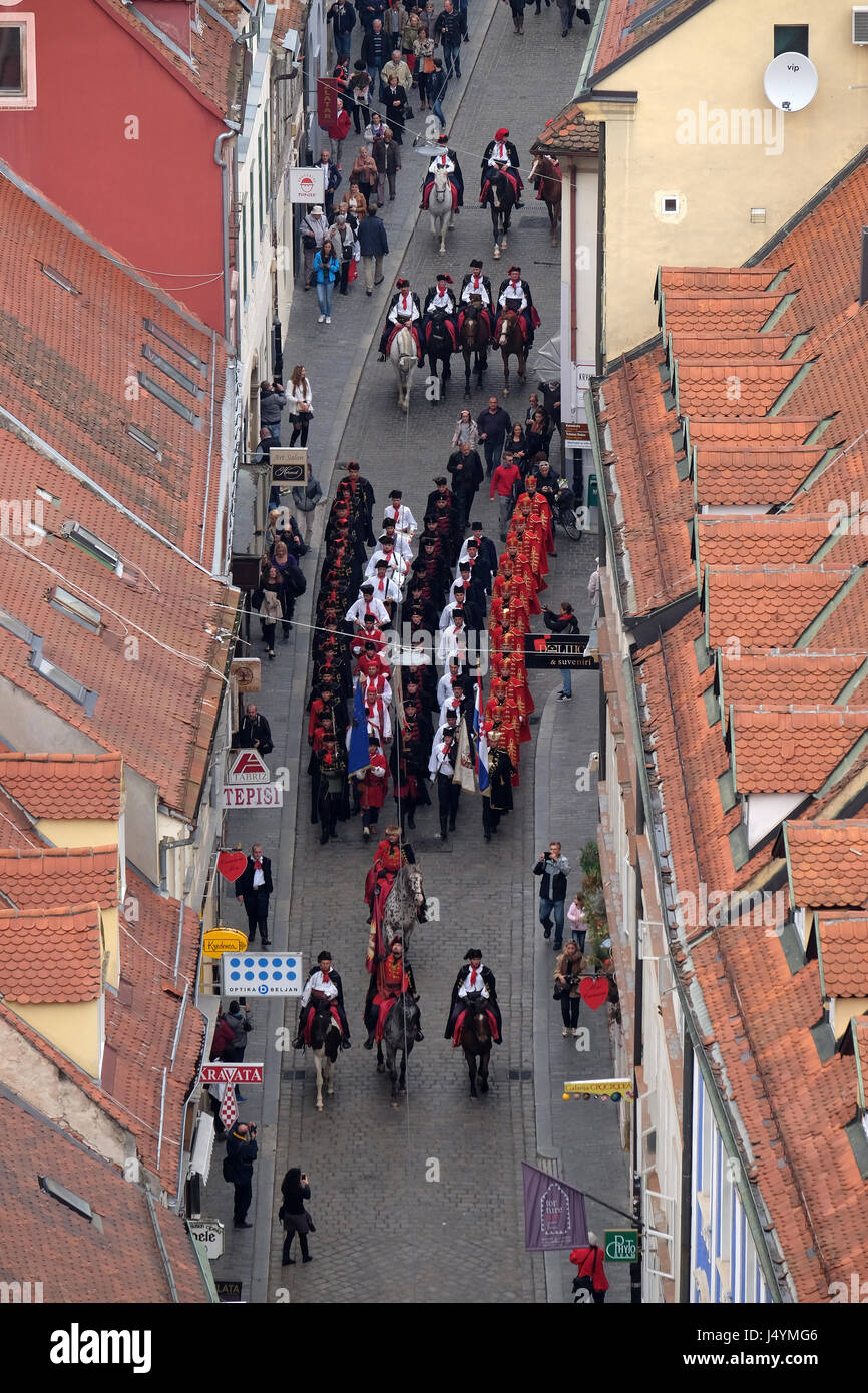On the occasion of "World Cravat Day", Honorary Cravat Regiment made a ...