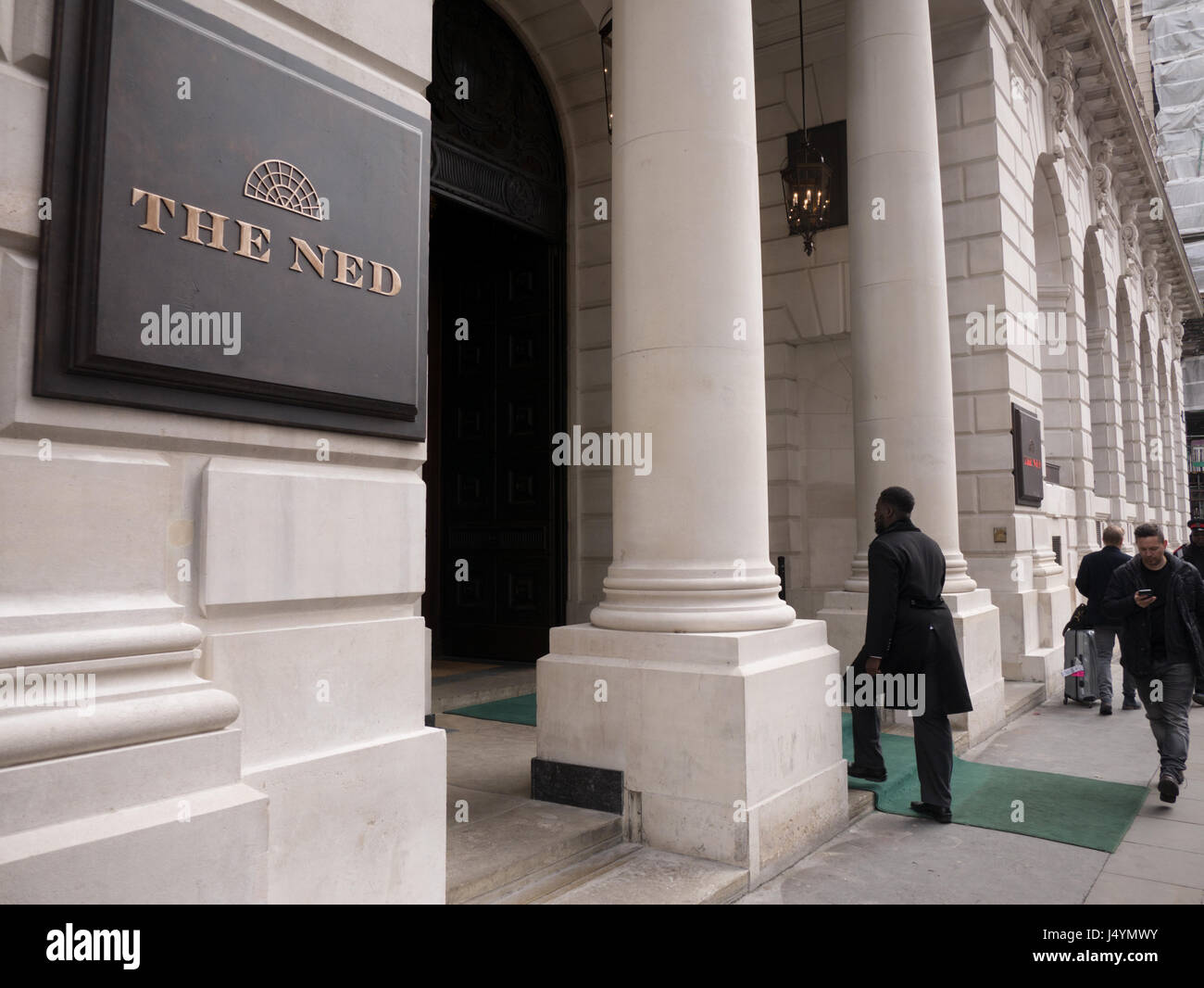 The Ned Hotel, City Of London Stock Photo - Alamy