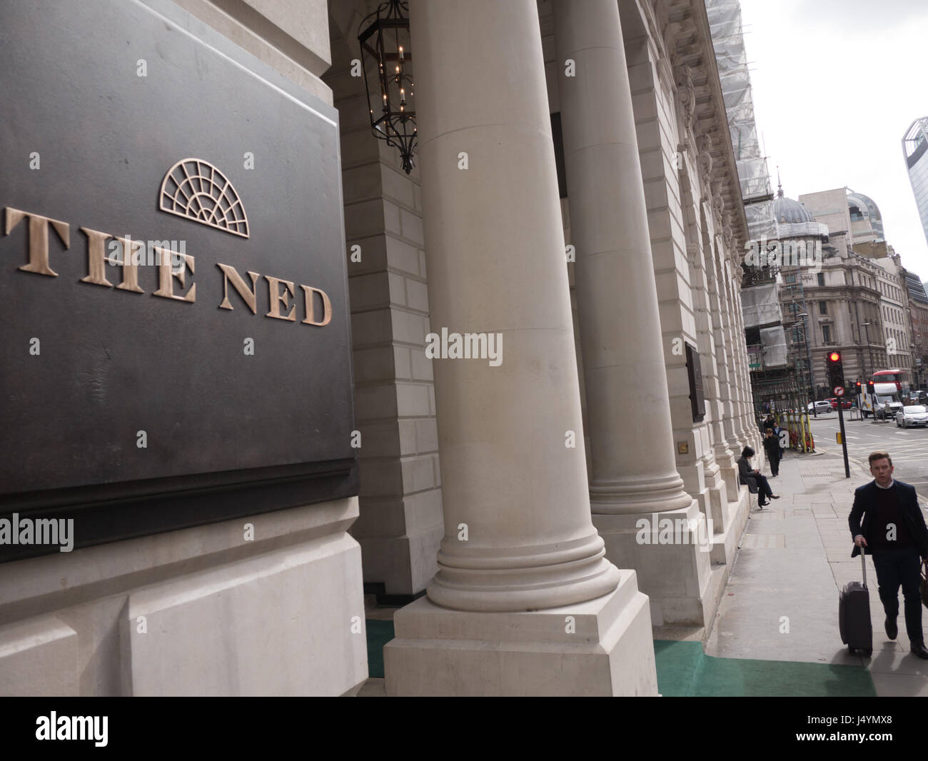 The Ned Hotel, City Of London Stock Photo - Alamy