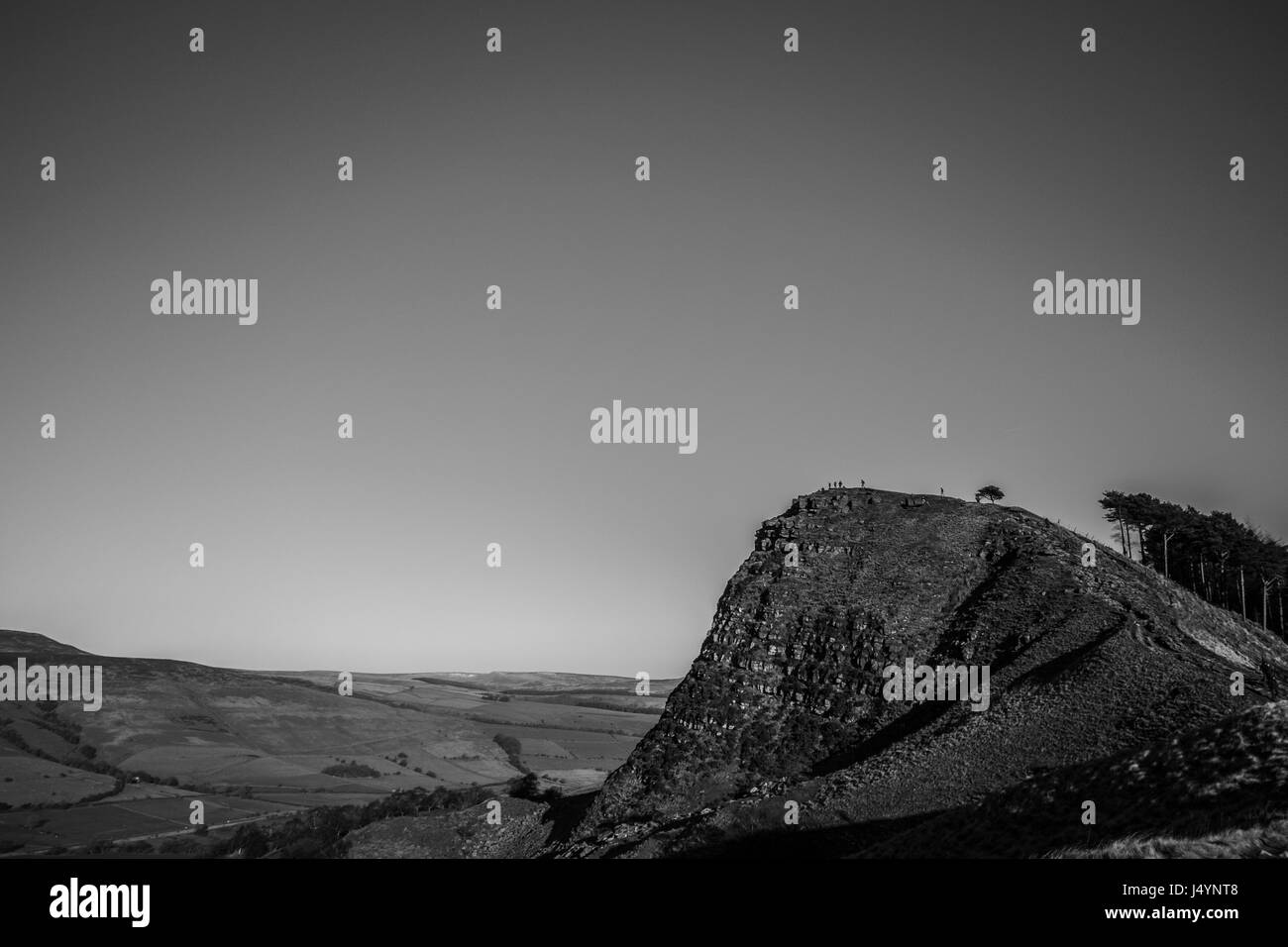 Mam Tor Peak View Stock Photo - Alamy