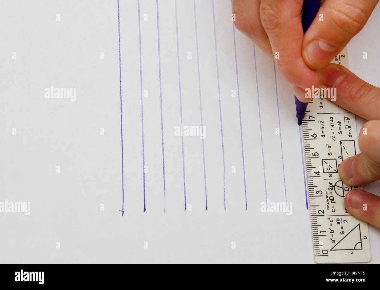 school, education, people and learning concept - close up of student or ...