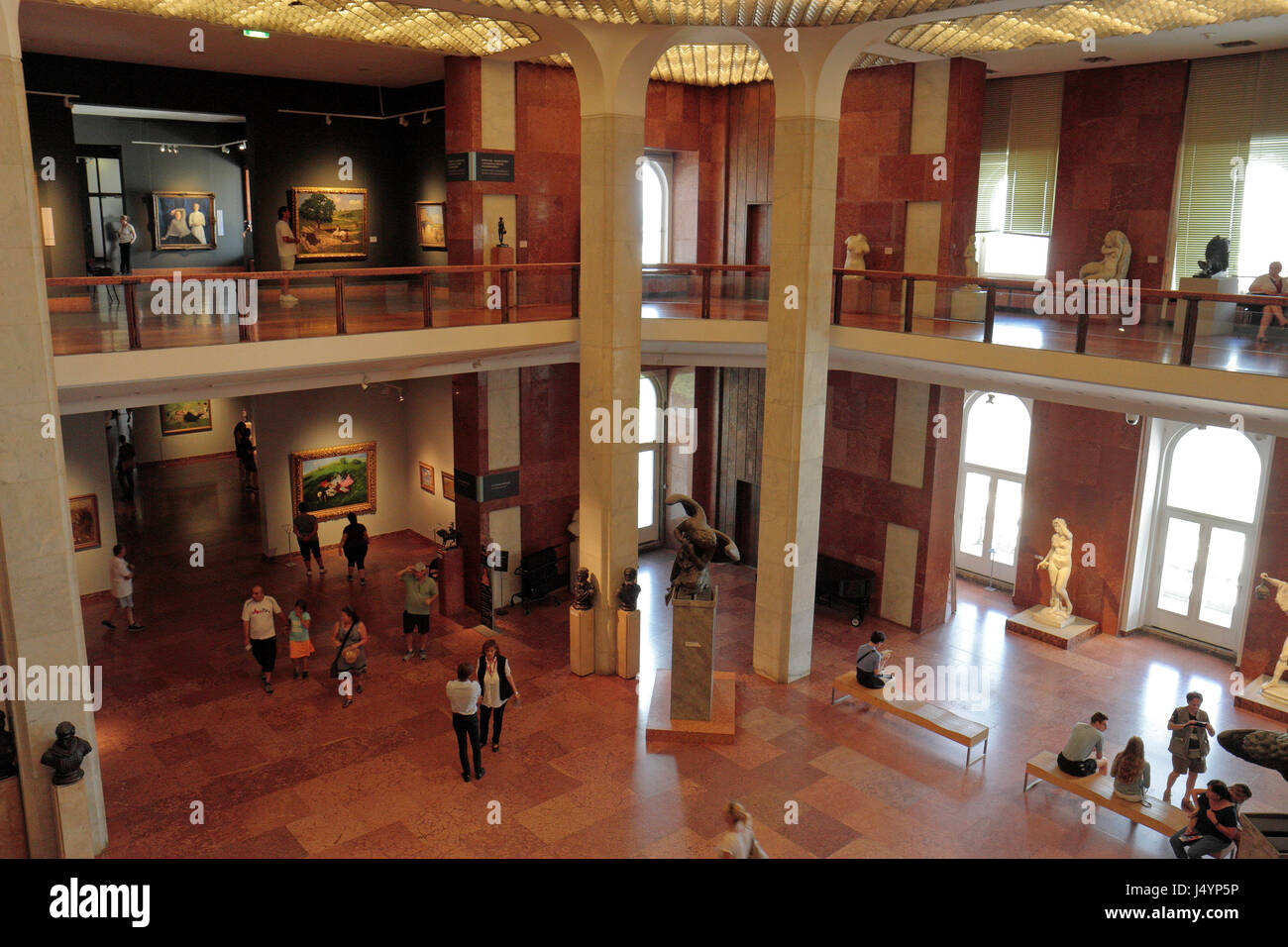Buda castle interior hi-res stock photography and images - Alamy