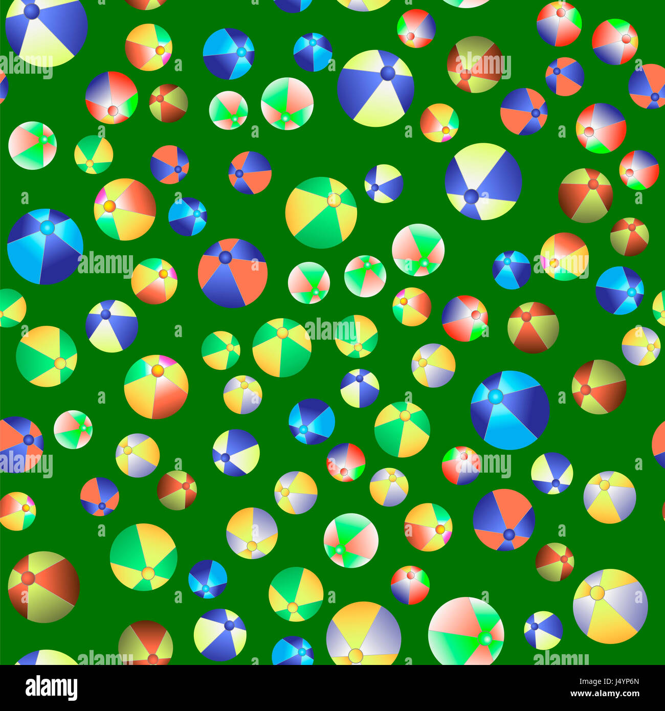 Beach balls pattern hi-res stock photography and images - Alamy