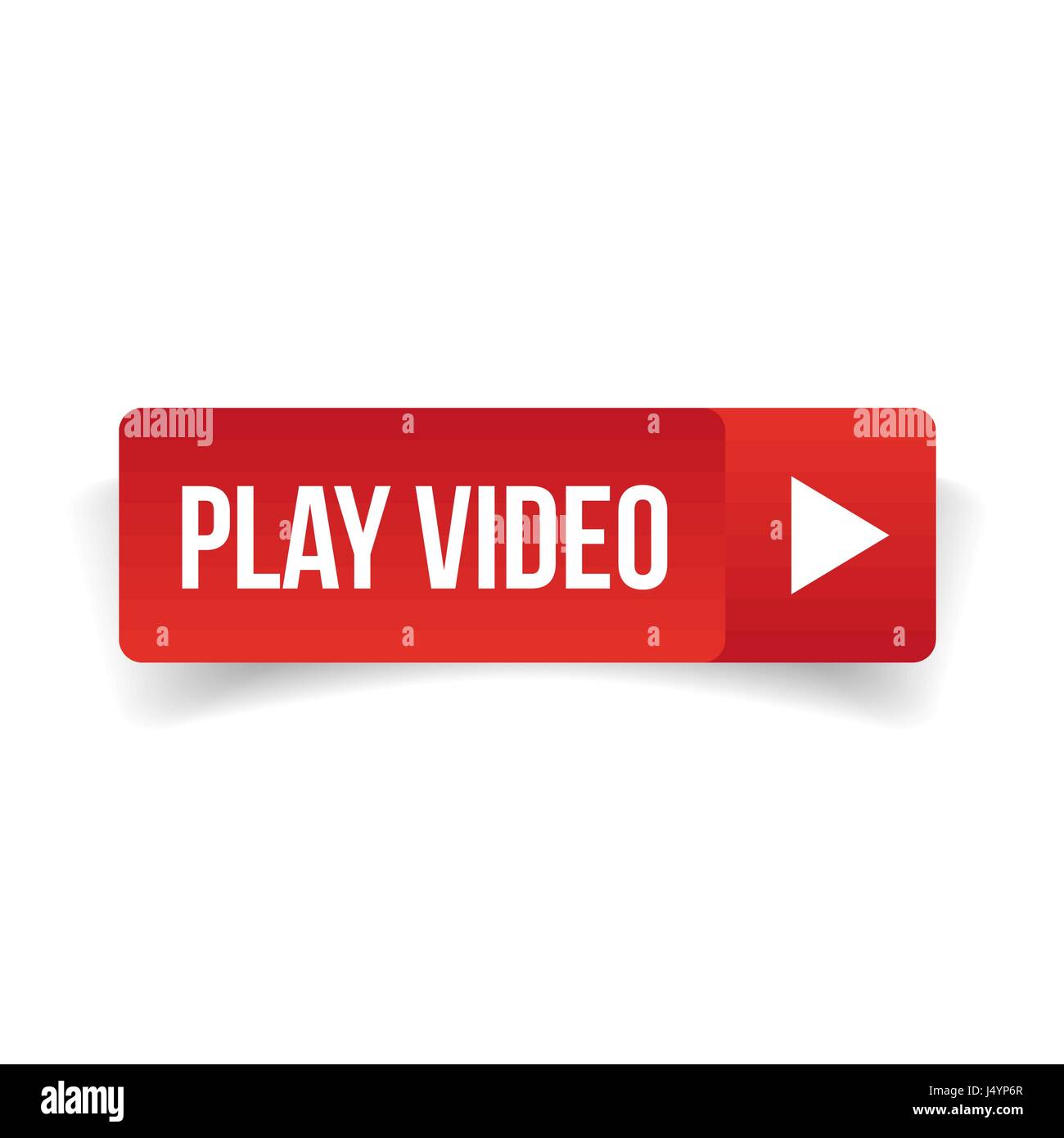 Red Play Video Button