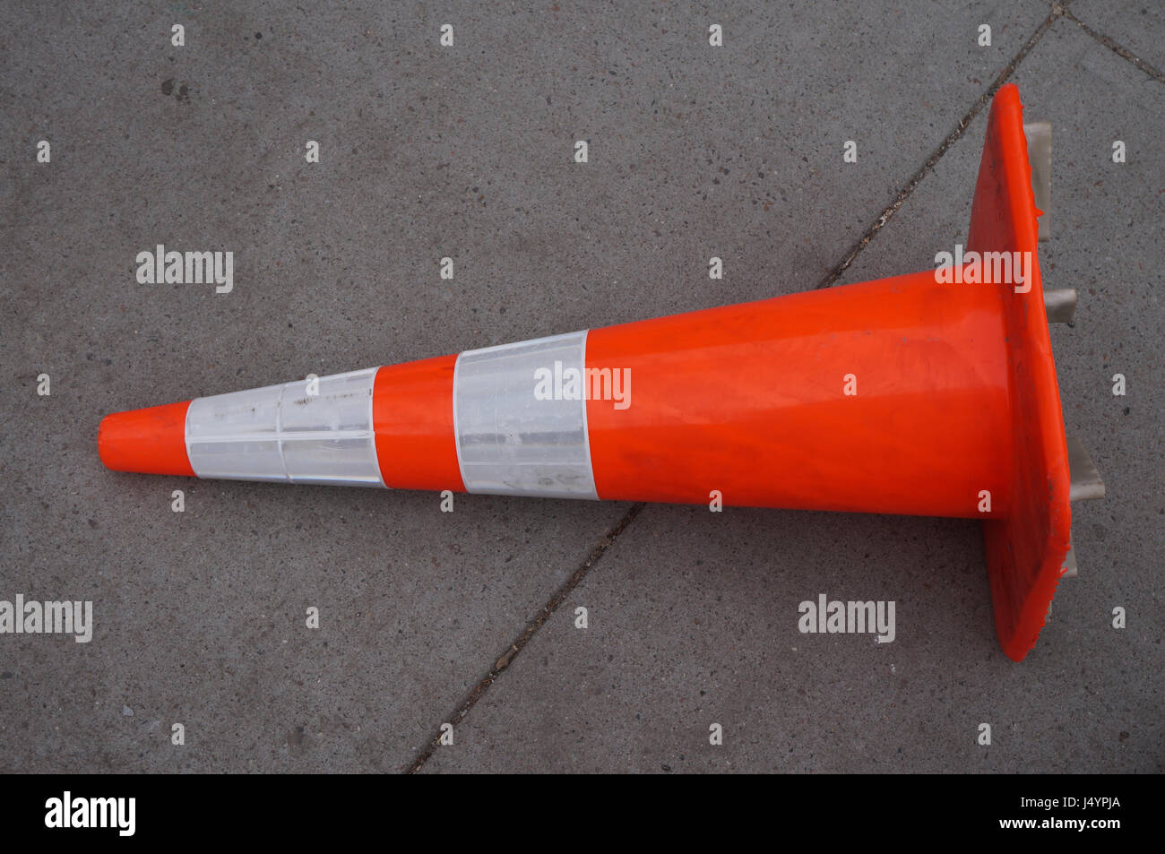 Orange traffic cone hi-res stock photography and images - Alamy