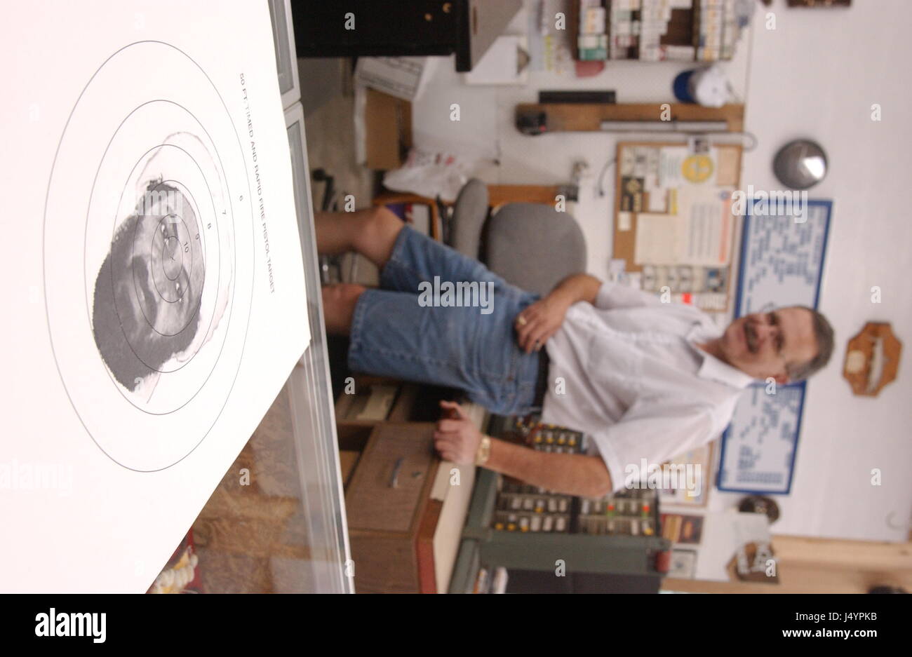 Osama Bin Laden Shooting Targets High Resolution Stock Photography and ...