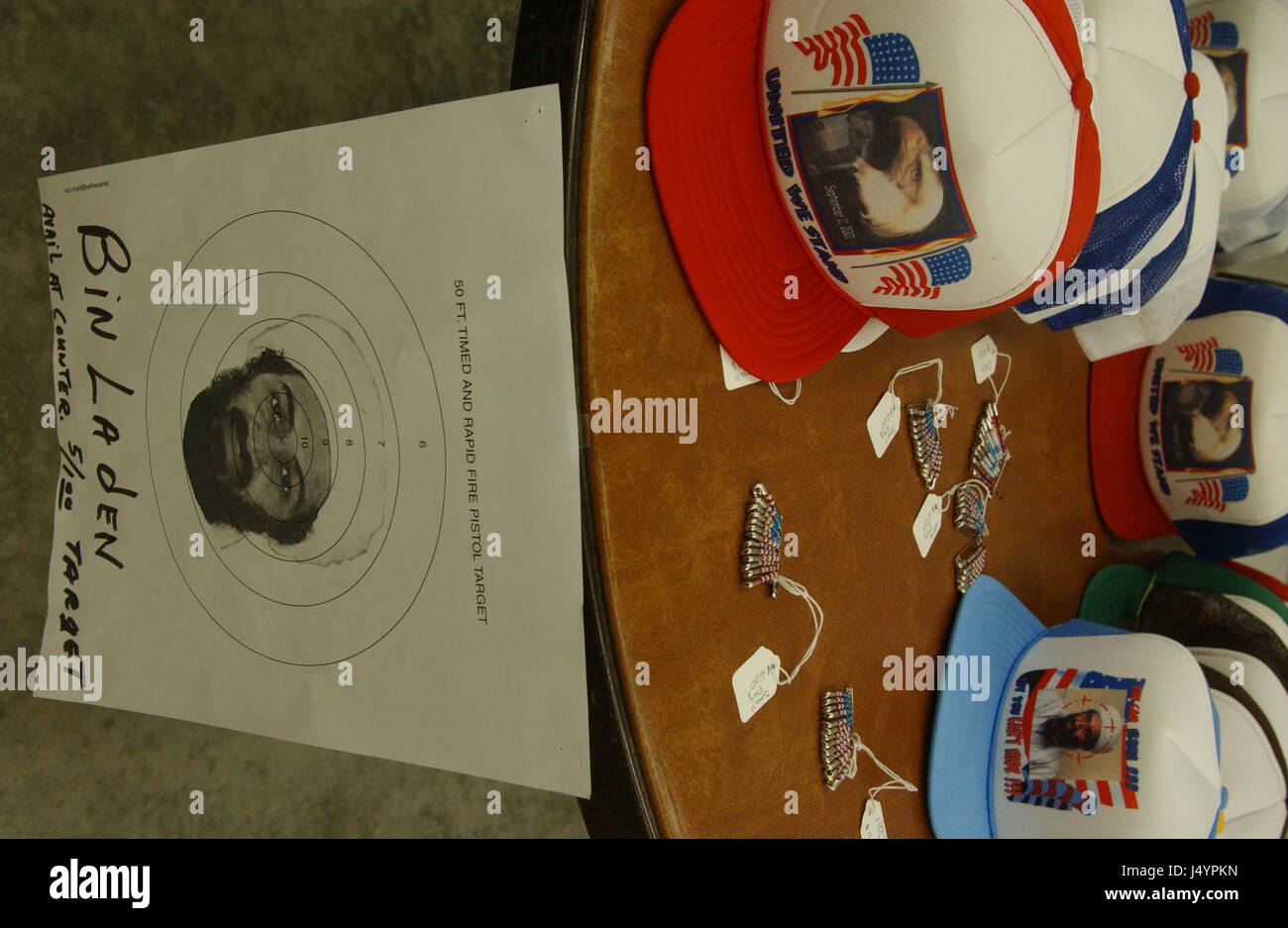 Osama Bin Laden Targets For Shooting